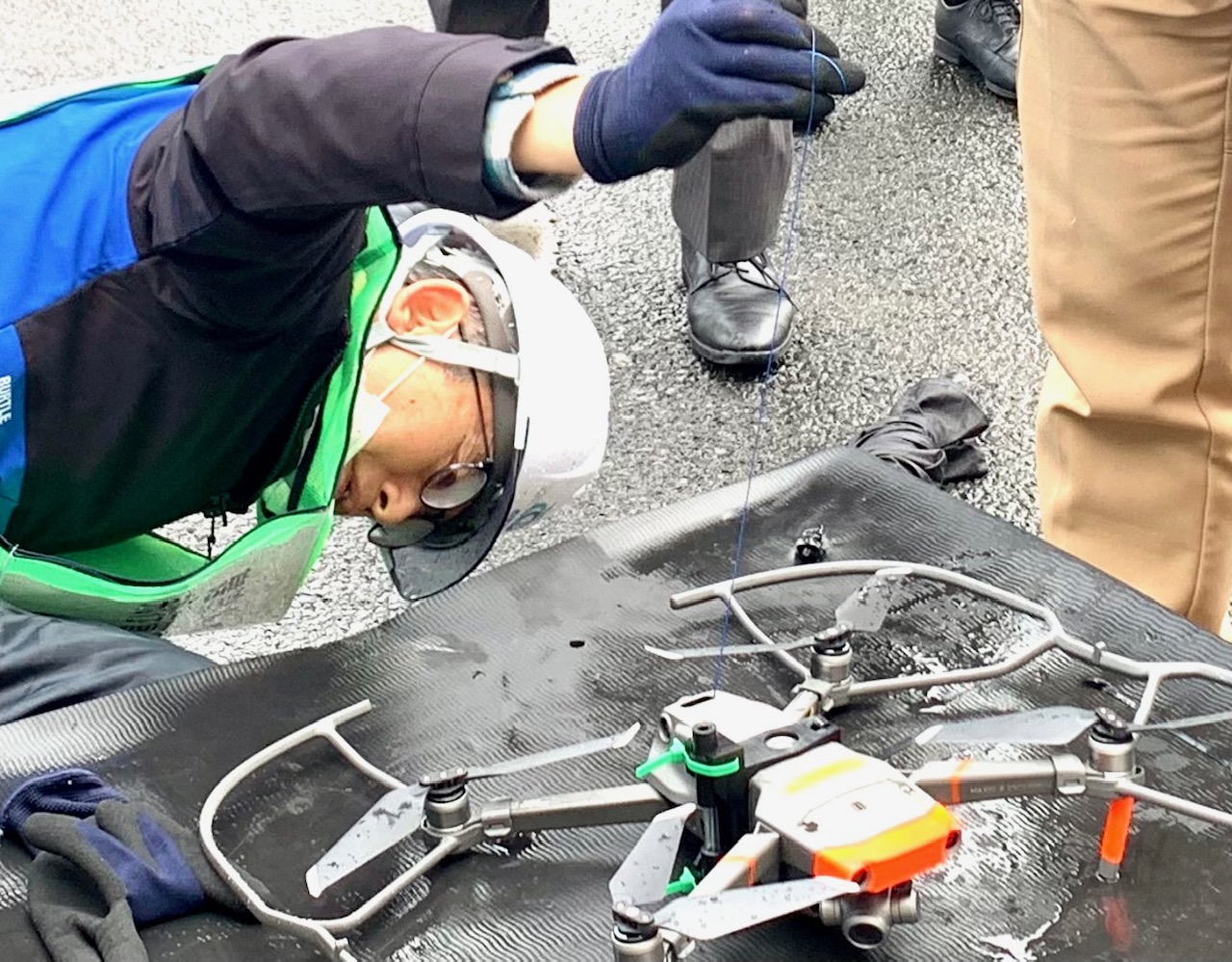 係留飛行による外壁点検の講習がスタート JUIDA、JADAが創設、ミライトで | DroneTribune (ドローントリビューン)